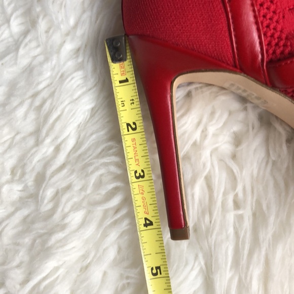 Jessica Simpson | Shoes | Jessica Simpson Red Luzita Knit Boots | Poshmark